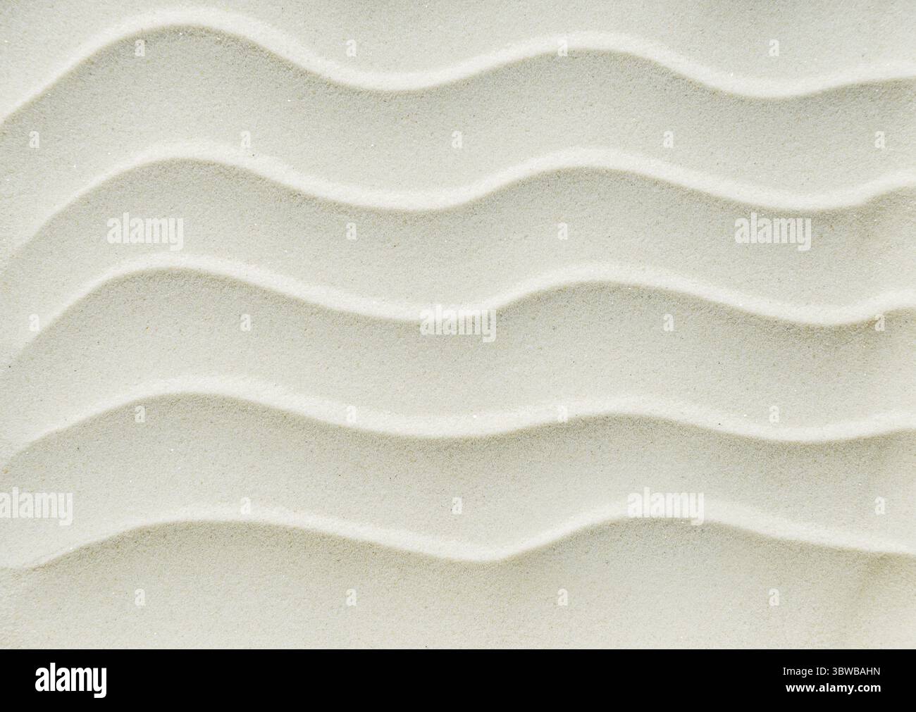Beautiful white background of fine clean sand with waves Stock Photo ...