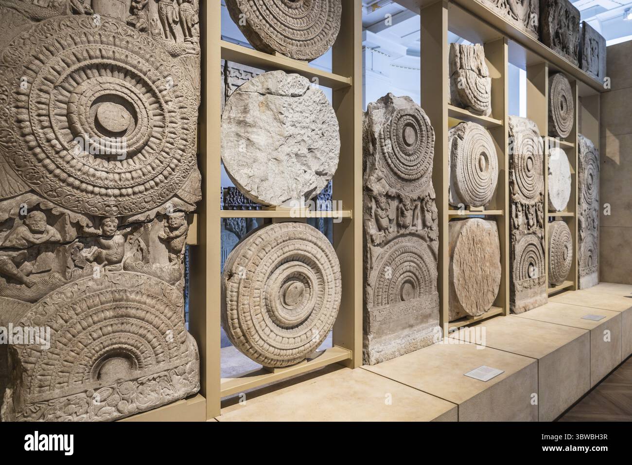 Discover the Amaravathi Railing Pillar, an exquisite ancient Indian ...