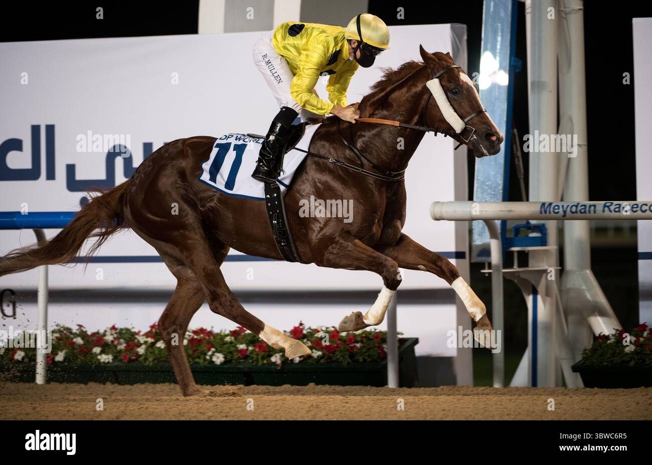 December 3, 2020, Dubai, AE: MILLERÃ S HOUSE with jockey RICHARD MULLEN ...