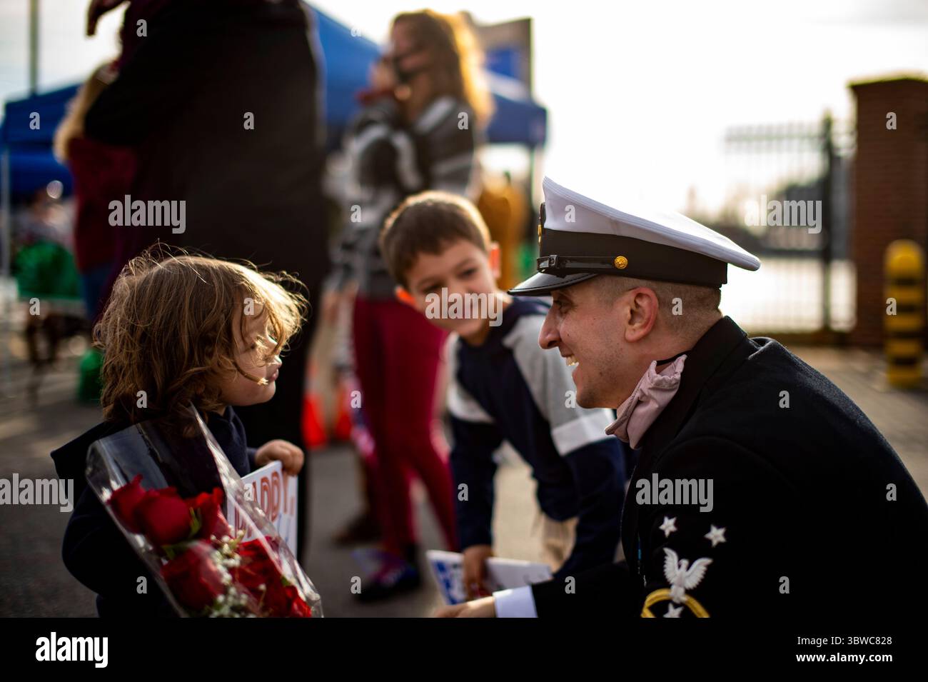 November 25, 2020 - Norfolk, Virginia, USA - Command Master Chief ...