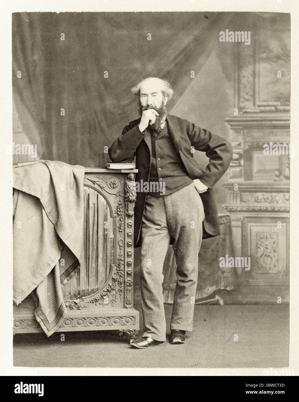 Solomon Alexander Hart, 1863, by Ernest Edwards Stock Photo - Alamy