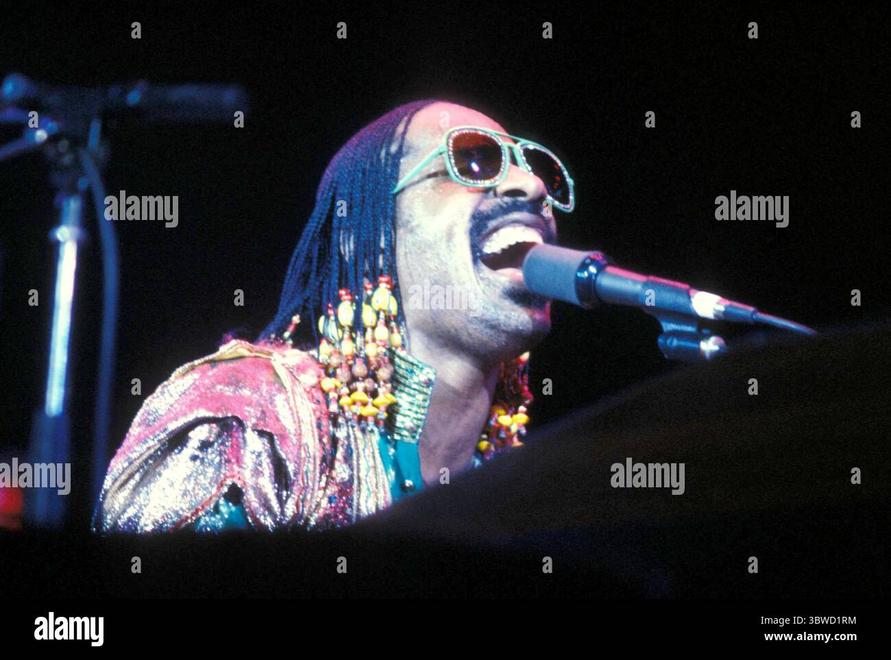 1980, Hollywood, California, USA: Singer STEVIE WONDER in 1980. (Credit ...