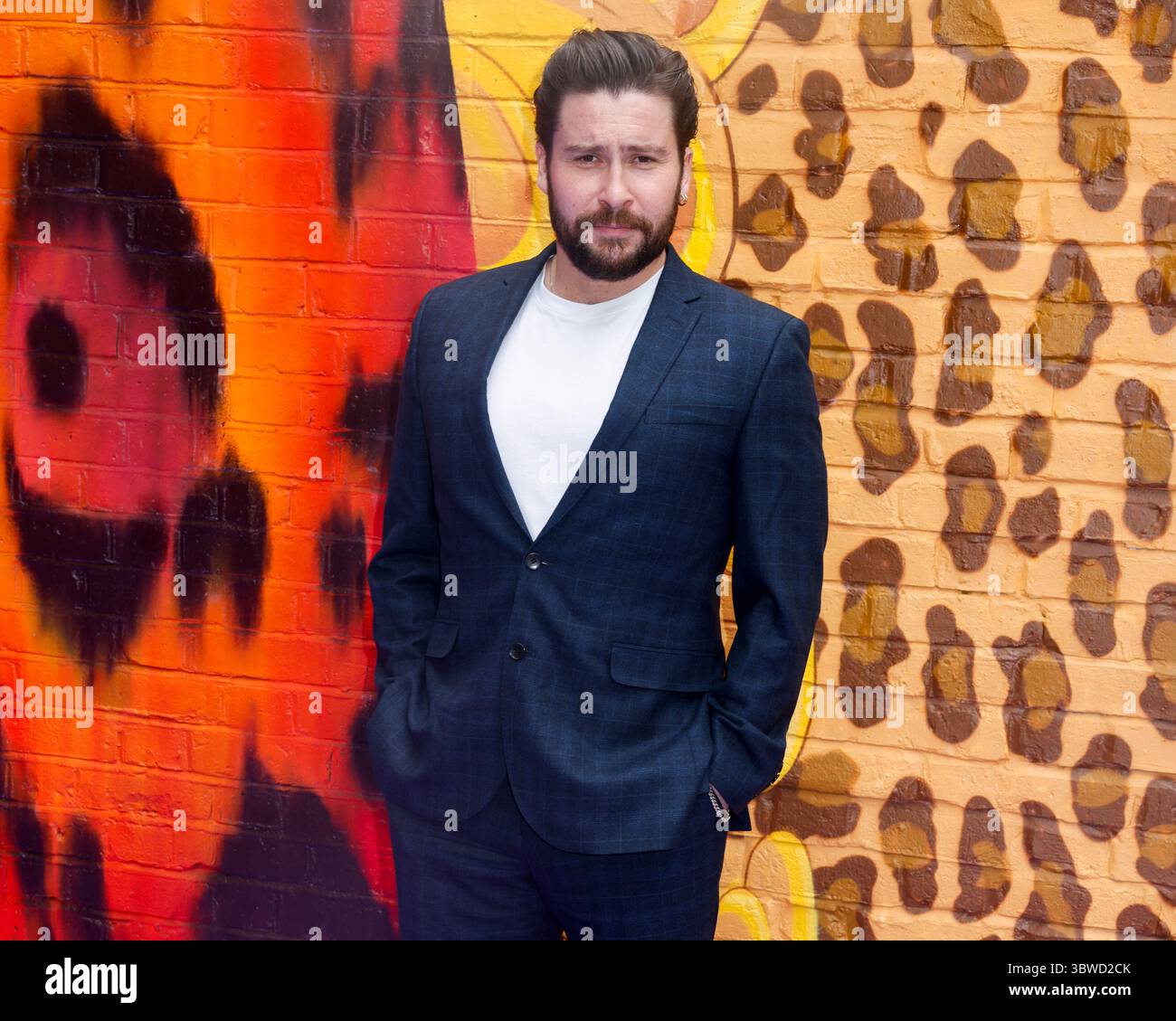 Daniel Portman attends the Gianni Versace Retrospective Exhibition Opening Gala at the Arches ...