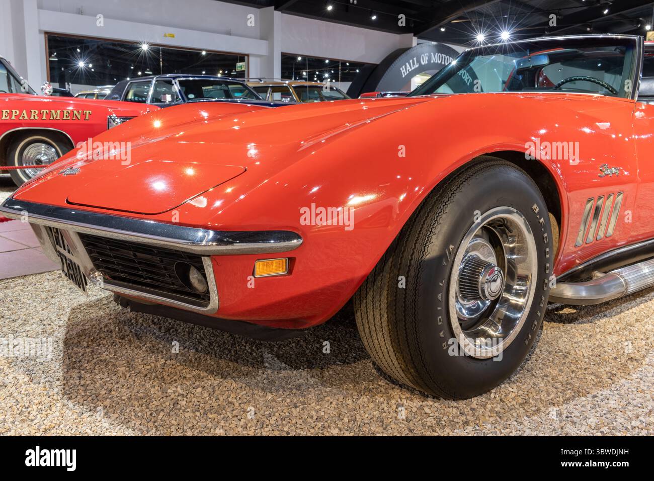 Sparkford.Somerset.United Kingdom.January 12th 2025.A Chevrolet ...