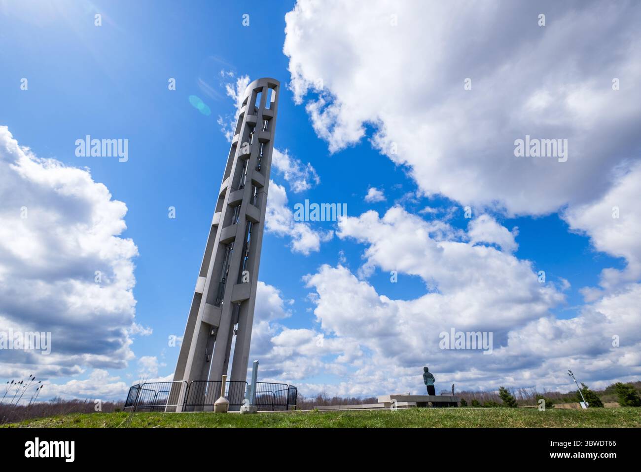Tower of Voices, Flight 93 National Memorial, Shanksville, PA Stock ...