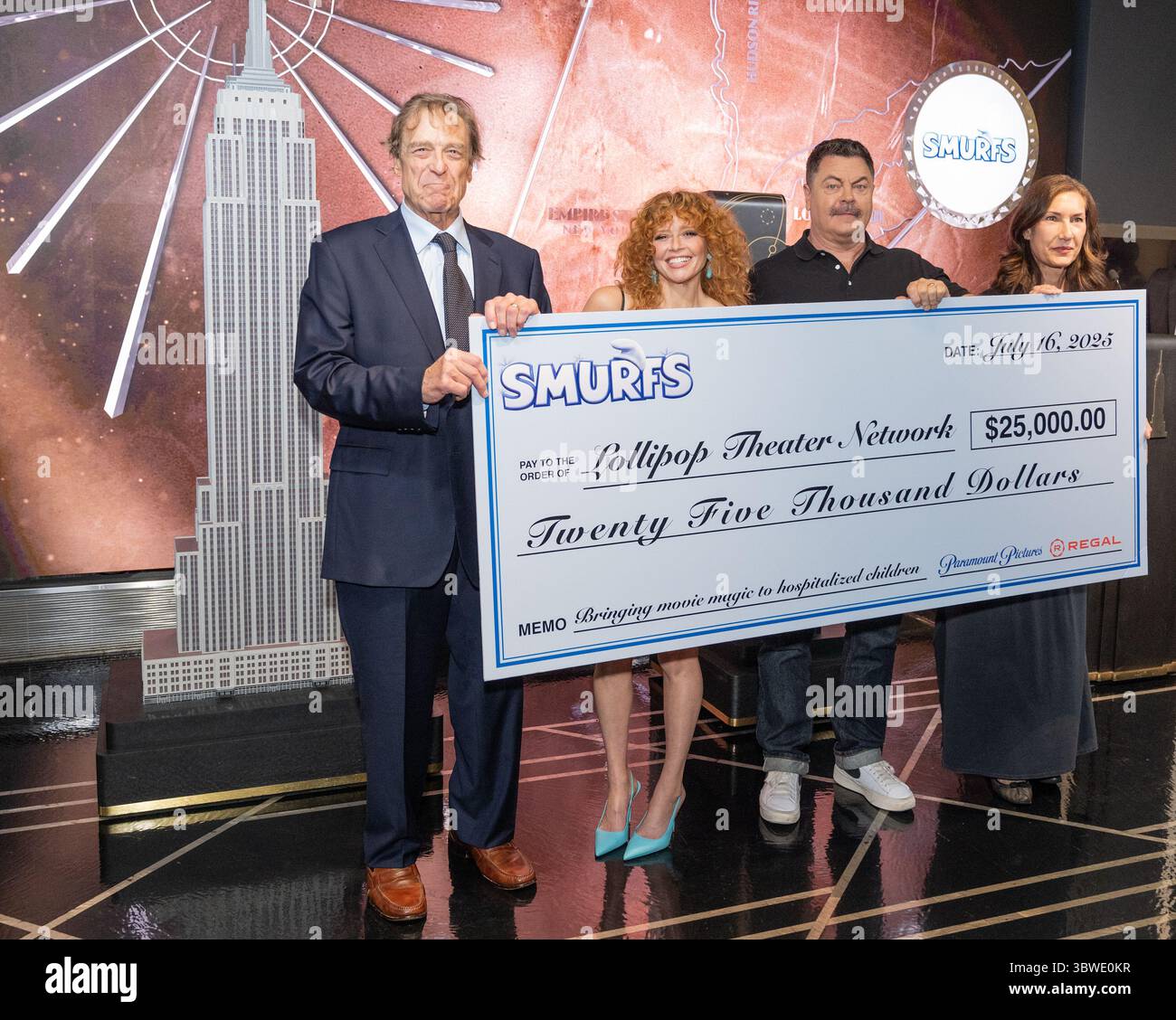 John Goodman, Natasha Lyonne, Nick Offerman, Evelyn Iocolano visit for ...