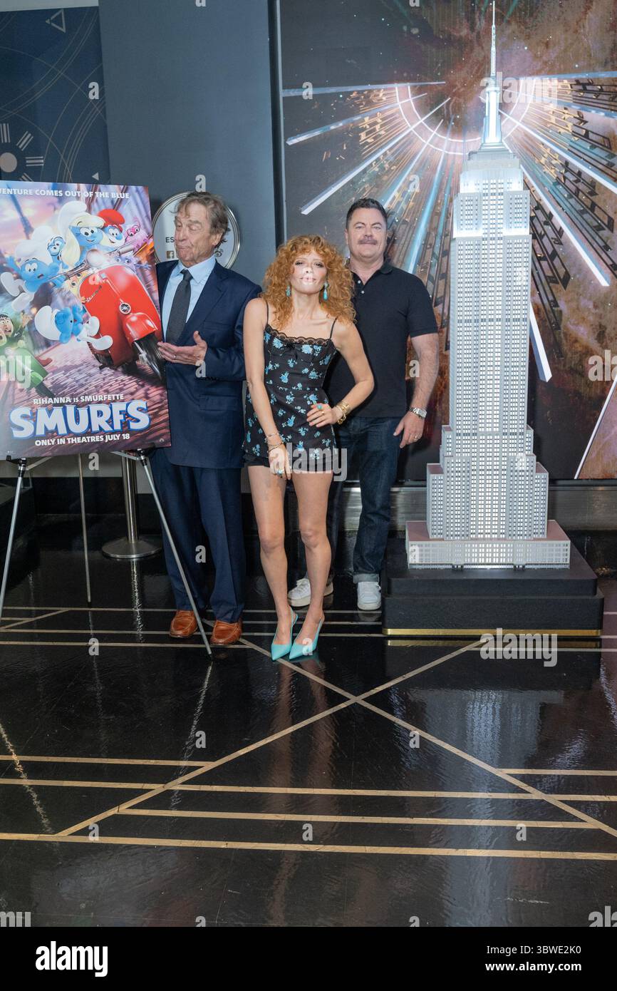 John Goodman, Natasha Lyonne, Nick Offerman visit for ceremonial ...