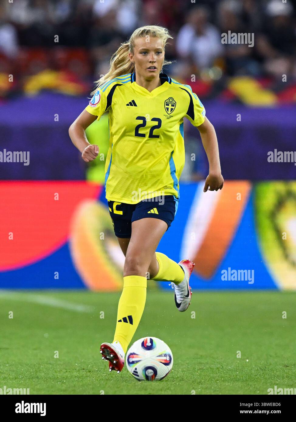 ZURICH - Smilla Holmberg of Sweden during the European Championship ...