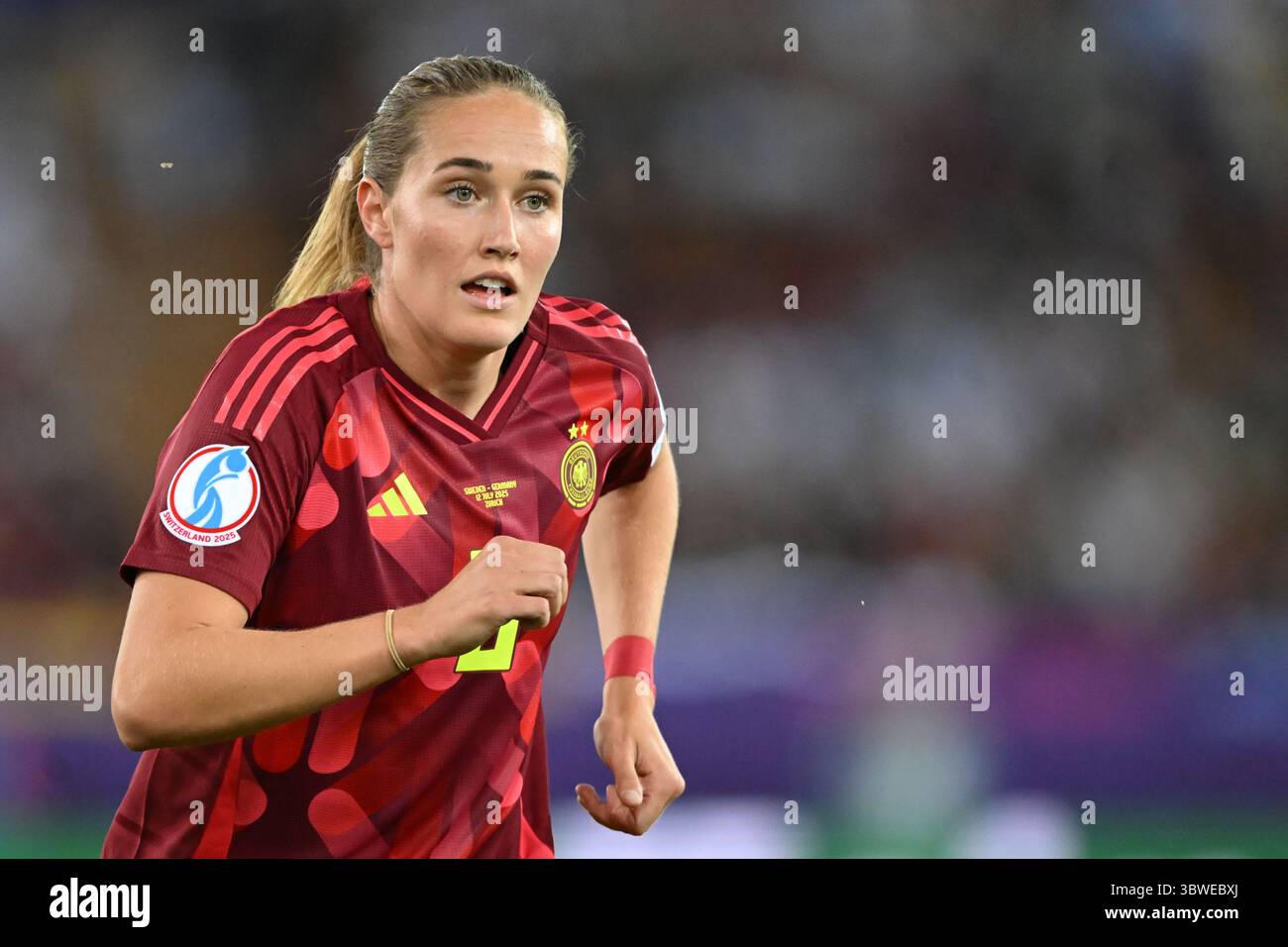 ZURICH - Sydney Lohmann of Germany during the European Championship ...
