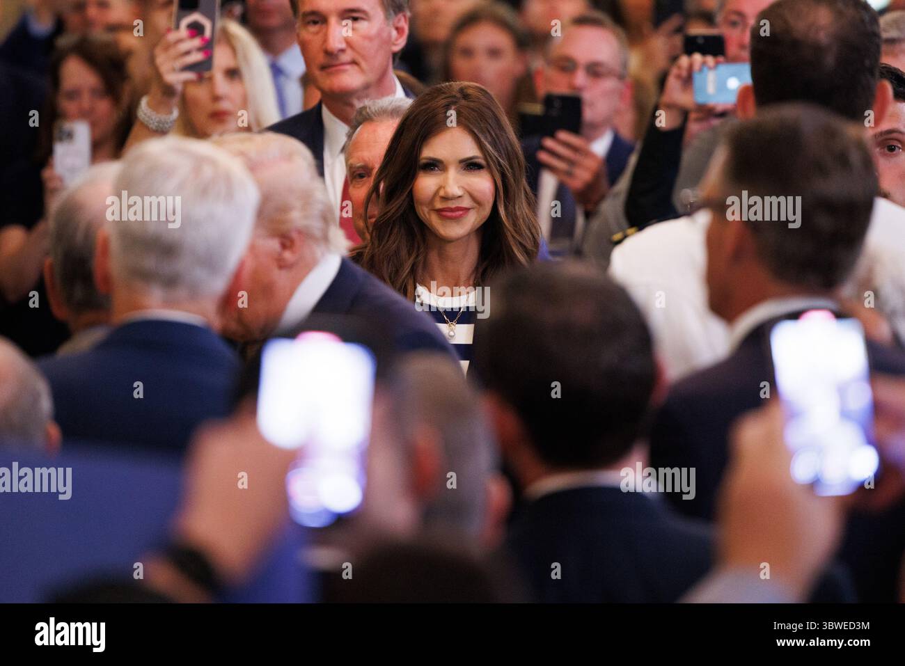 Kristi noem signs bill hi-res stock photography and images - Alamy