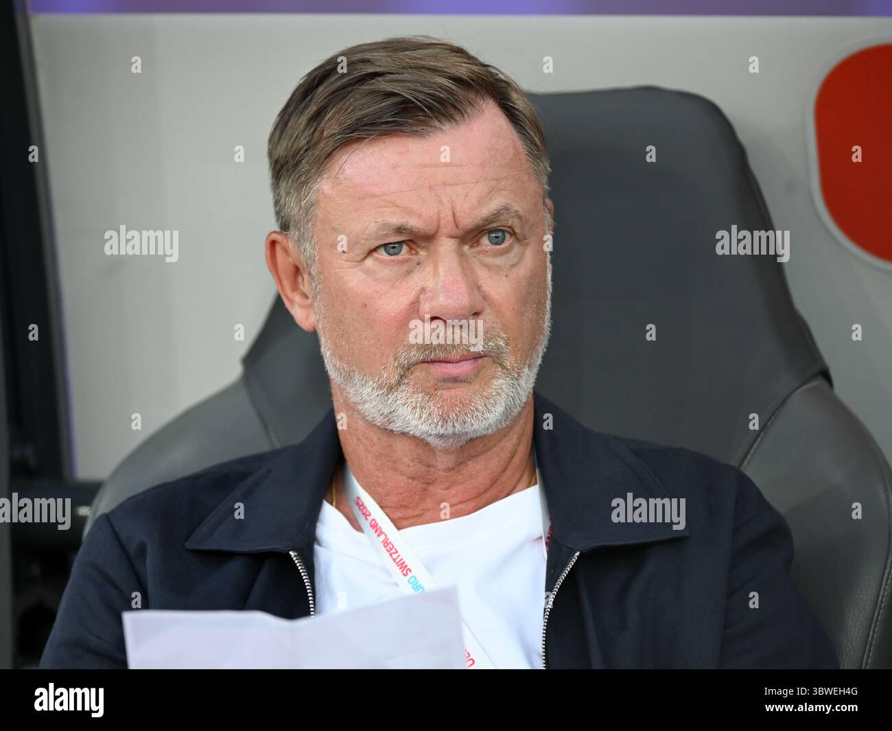 ZURICH - Sweden coach Peter Gerhardsson during the European ...