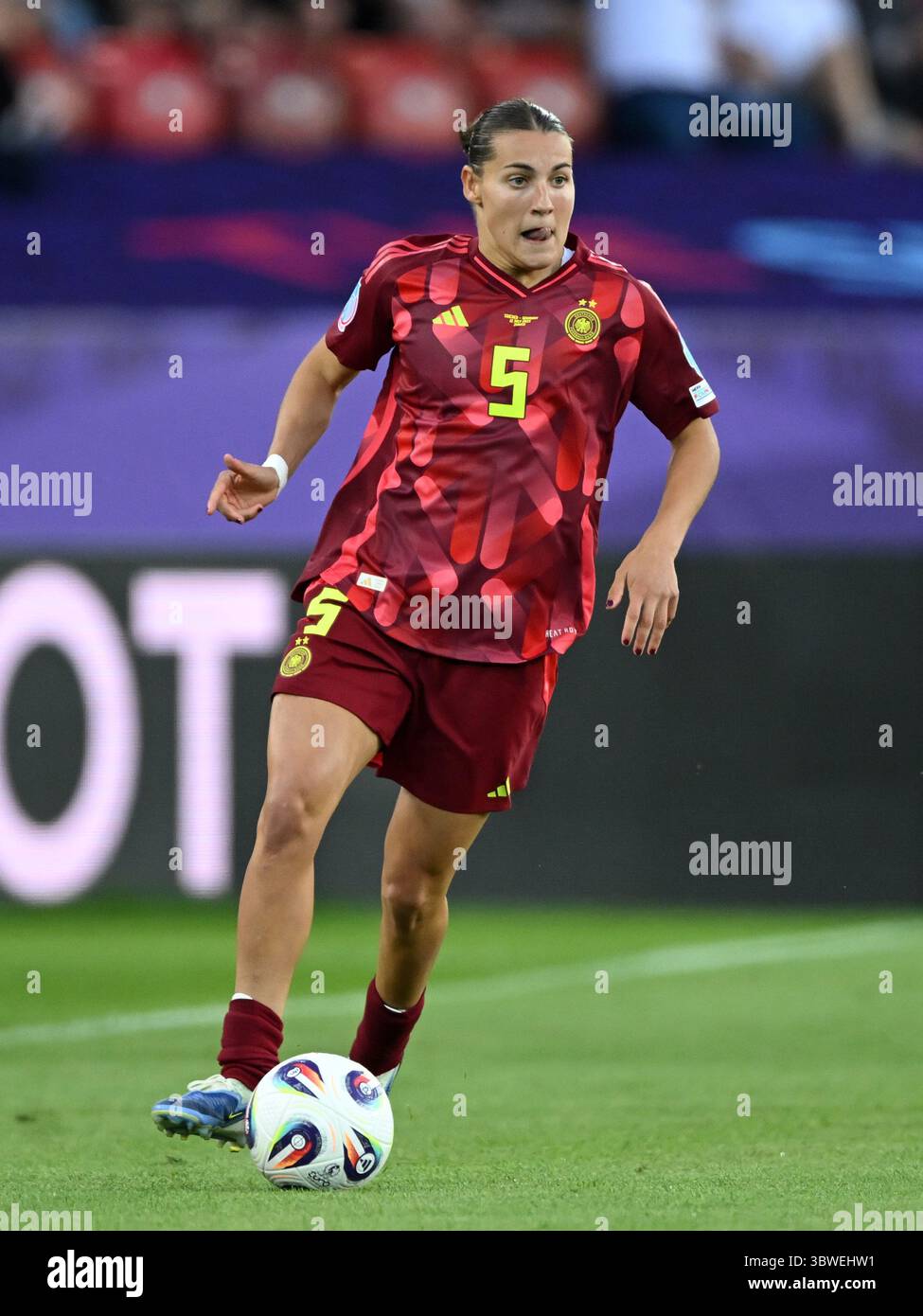 ZURICH - Carlotta Wamser of Germany during the EC Group C match between ...