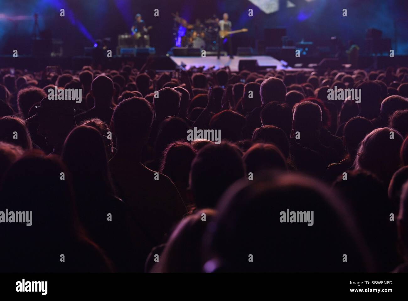 English musician Sting performs during the 22nd international music ...