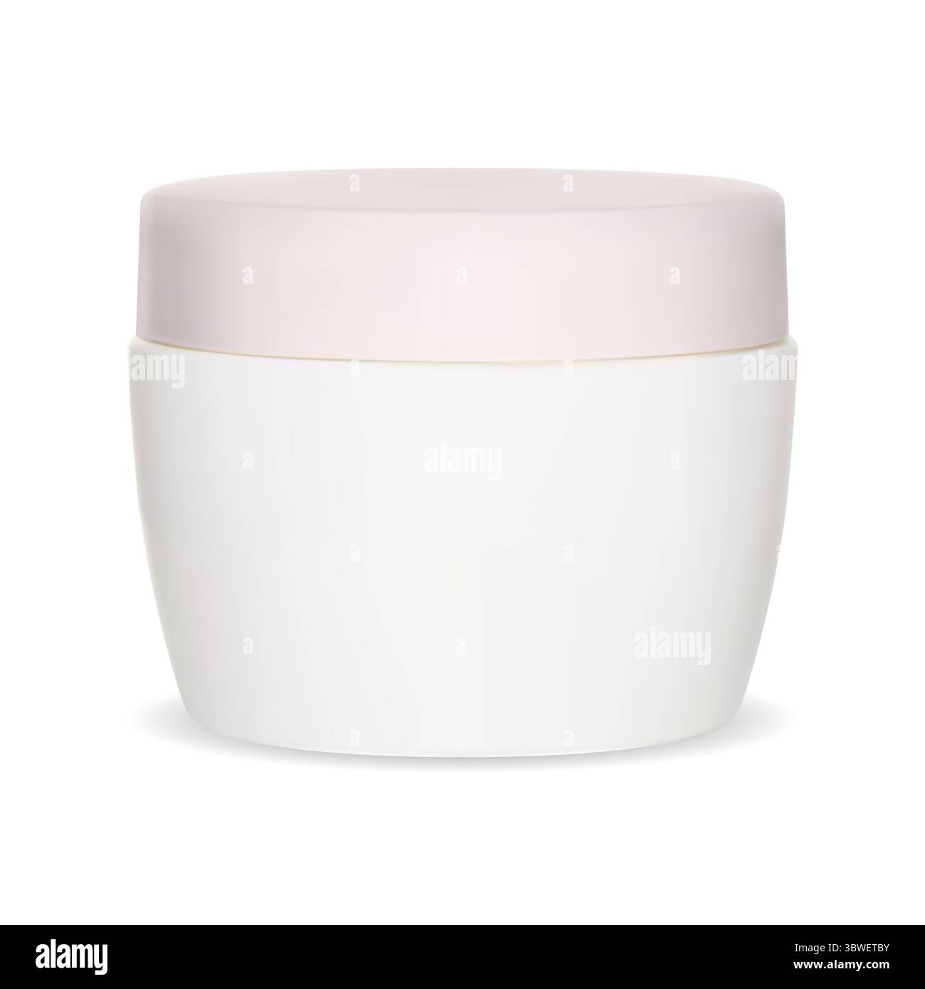 Powder foundation in white Stock Vector Images - Alamy