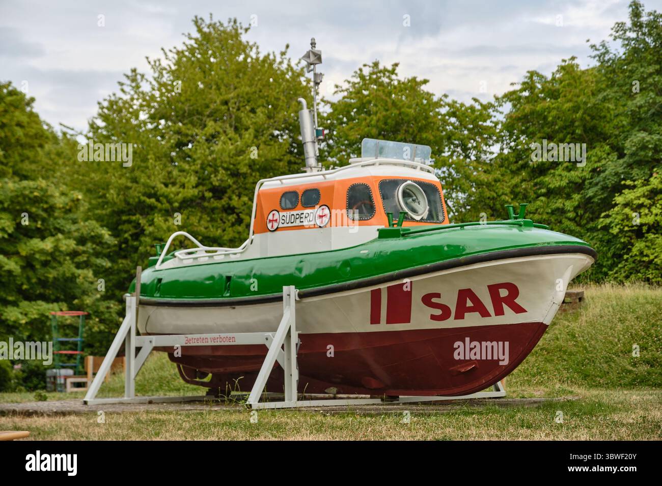 July 9, 2025 - Putgarten-Germany: Historic SAR boat Suedperd of the ...