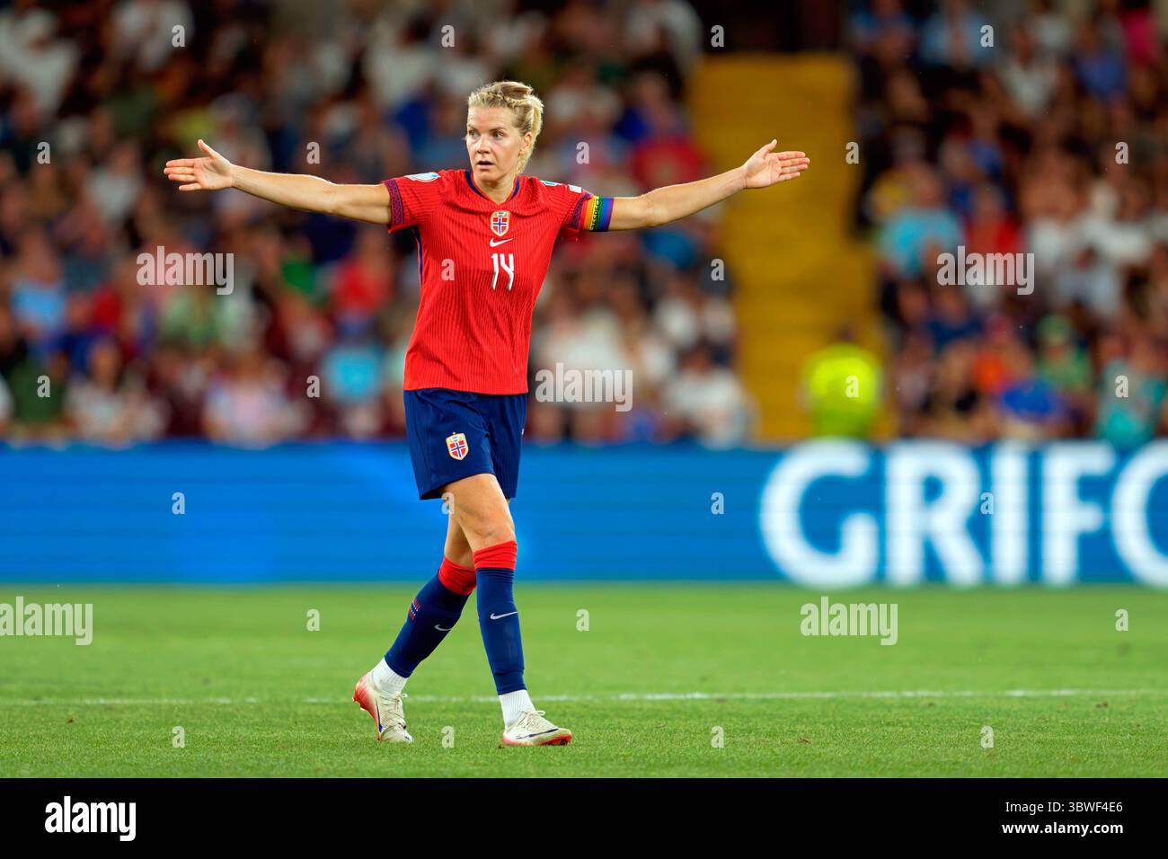 Ada Hegerberg of Norway during UEFA Women's EURO 2025 - Norway vs Italy ...