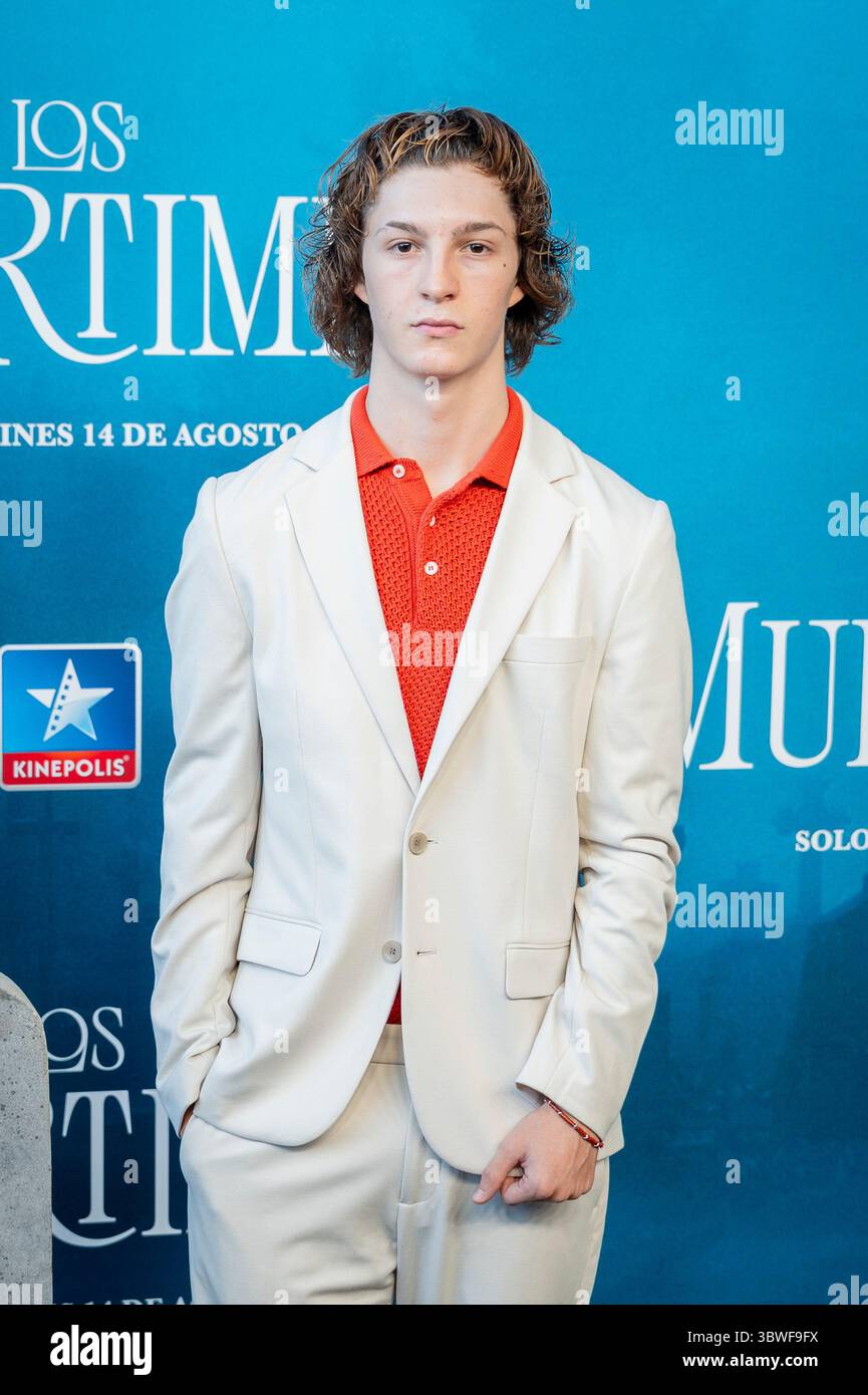 Adrian Checa attends to 'Los Muertimer' Premiere at Kinepolis on July ...