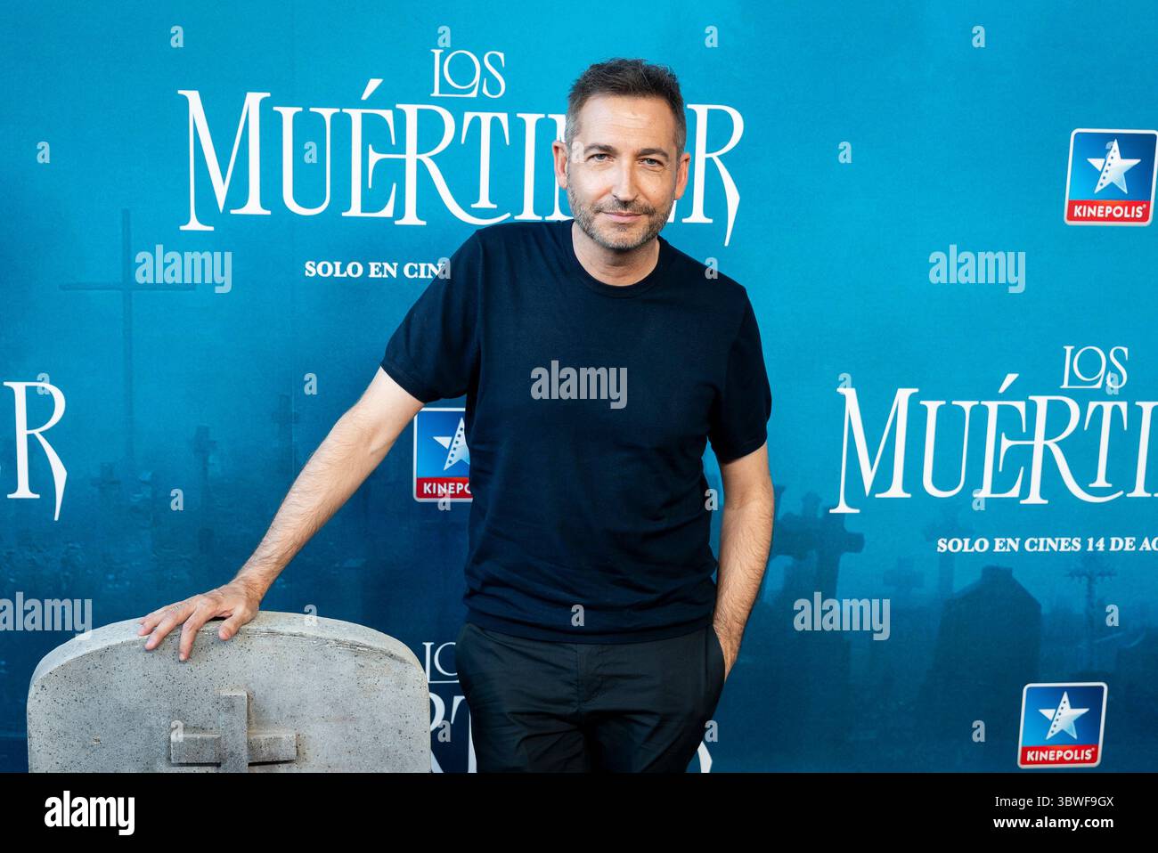 Fran Blanco attends to 'Los Muertimer' Premiere at Kinepolis on July 16 ...
