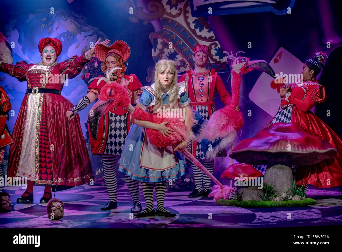 London, UK. 16th July 2025. Alice in Wonderland at Marylebone Theatre ...