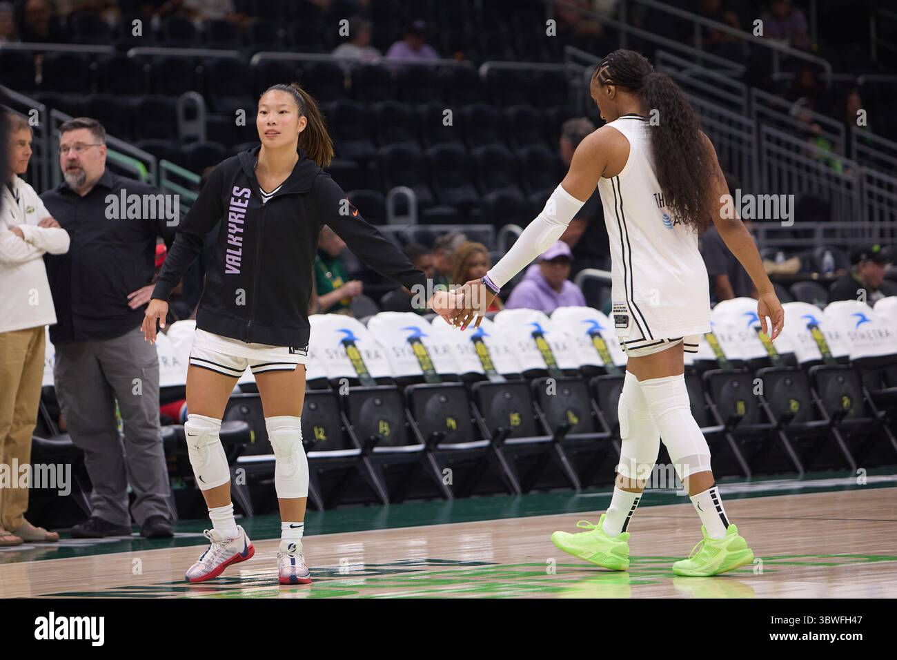 Seattle, Washington, USA. 16th July, 2025. Golden State Valkyries ...