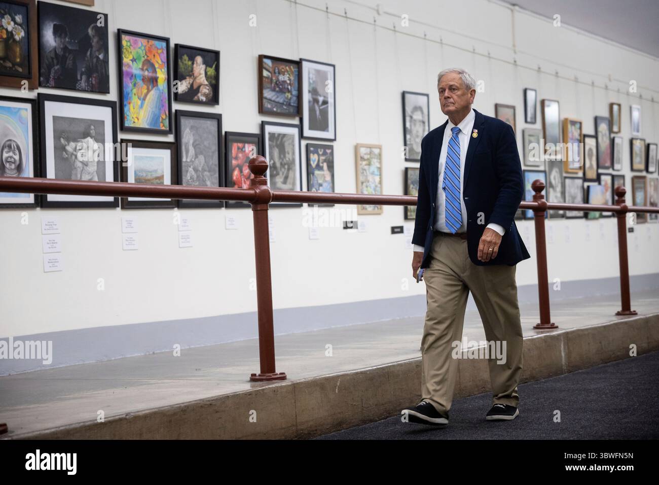Rep. Ralph Norman (R-S.C.) is seen on Capitol Hill July 16, 2025 ...