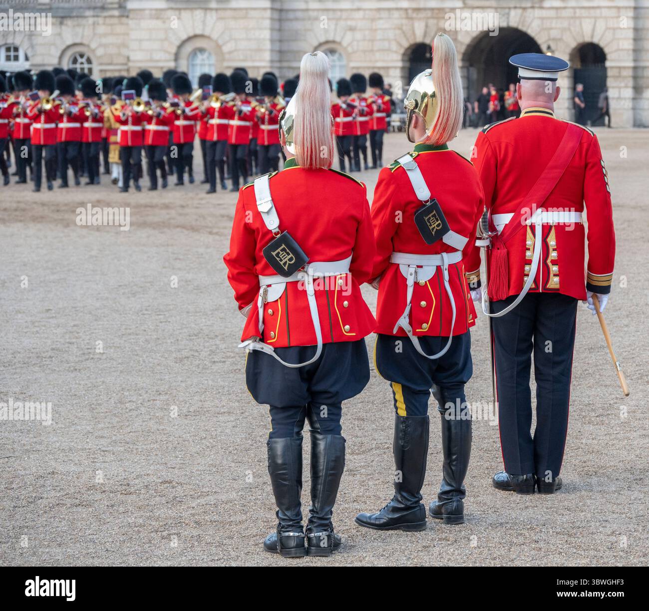Horse Guards Parade, London, UK. 16th July, 2025. Massed Bands of The ...