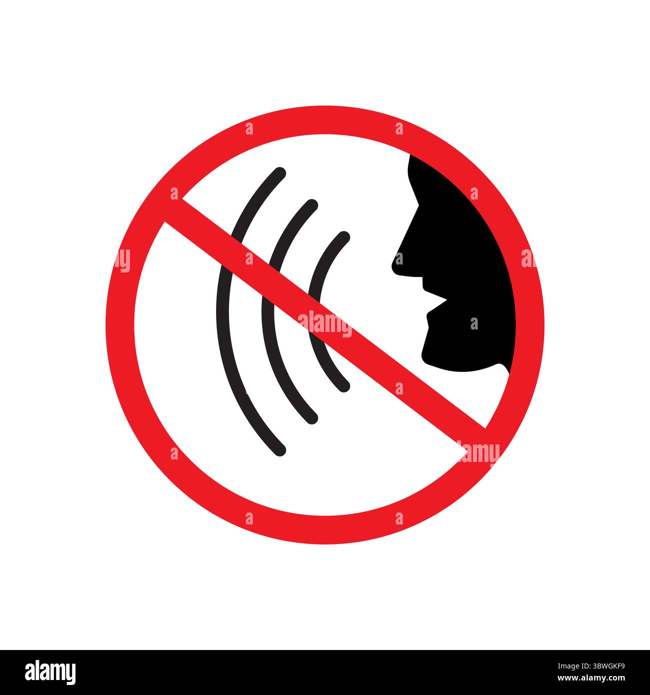 Silence manage Stock Vector Images - Alamy