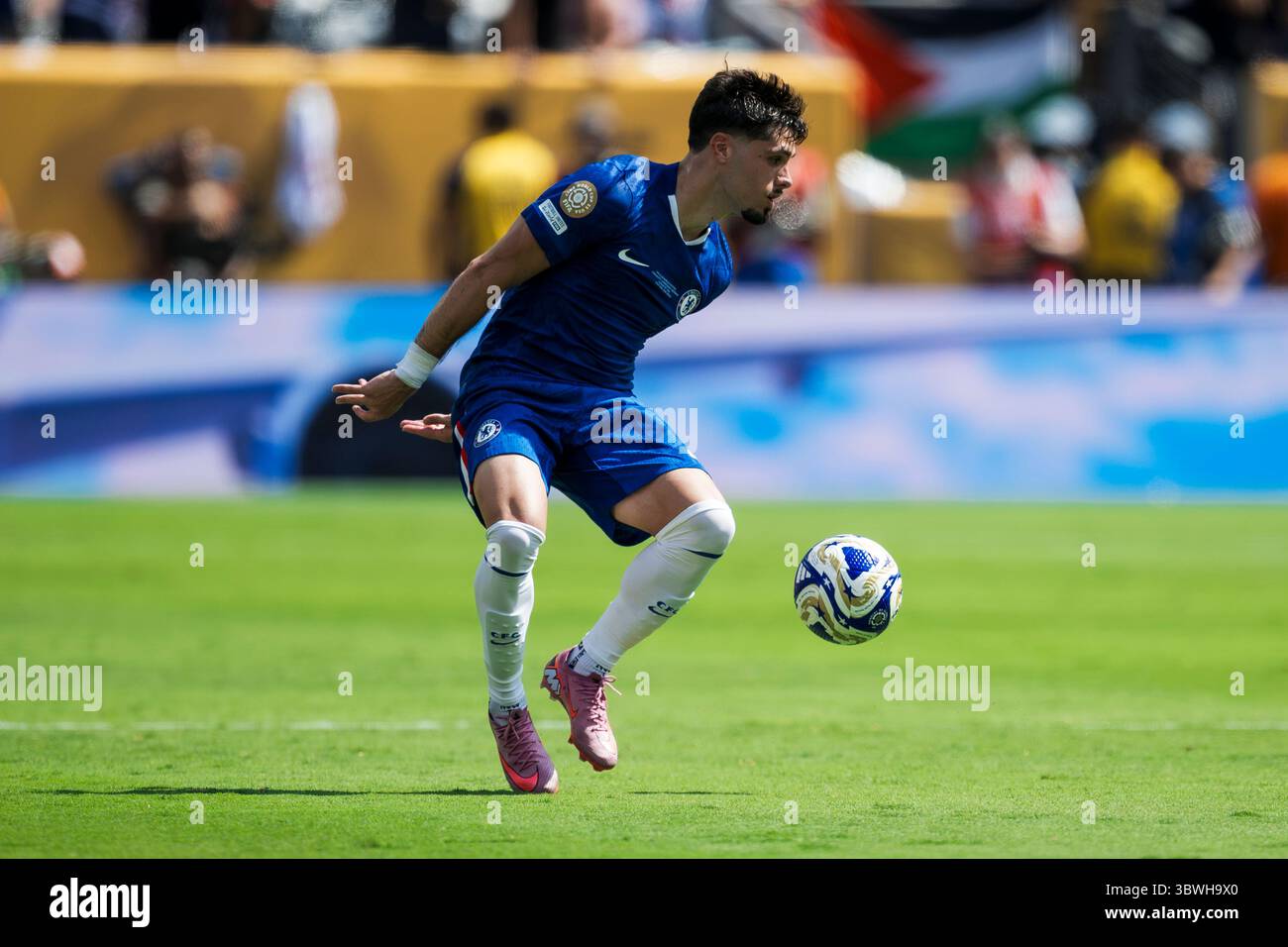 Pedro Neto of Chelsea FC in action during the FIFA Club World Cup final ...