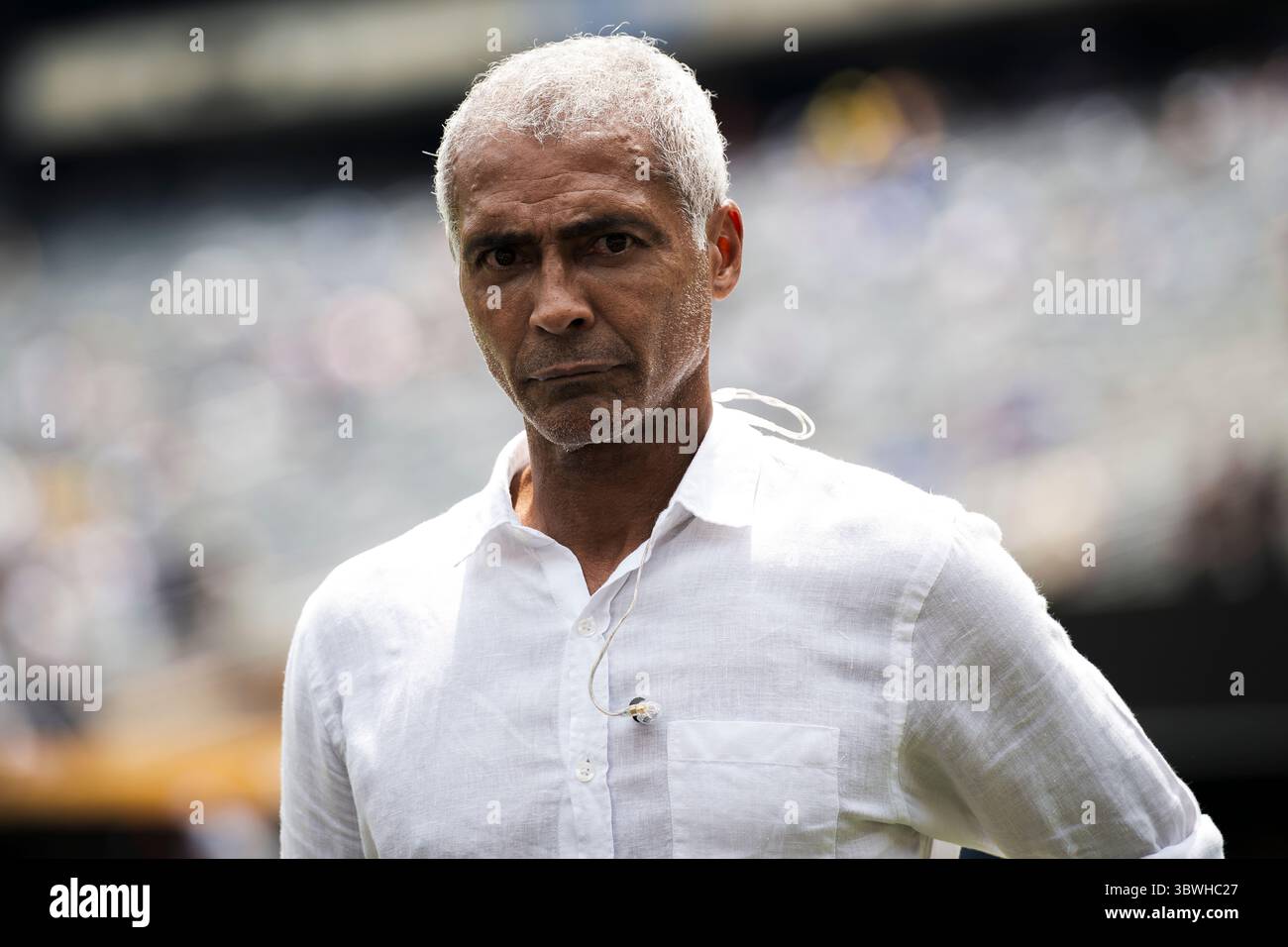Romario de Souza Faria looks on prior to the FIFA Club World Cup final ...