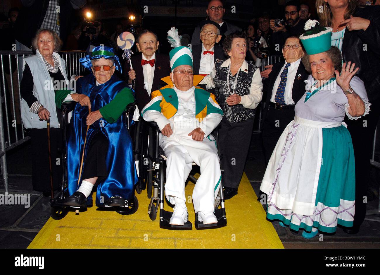 Seven of the last remaining Munchkins: Ruth Duccini, Meinhardt Raabe ...