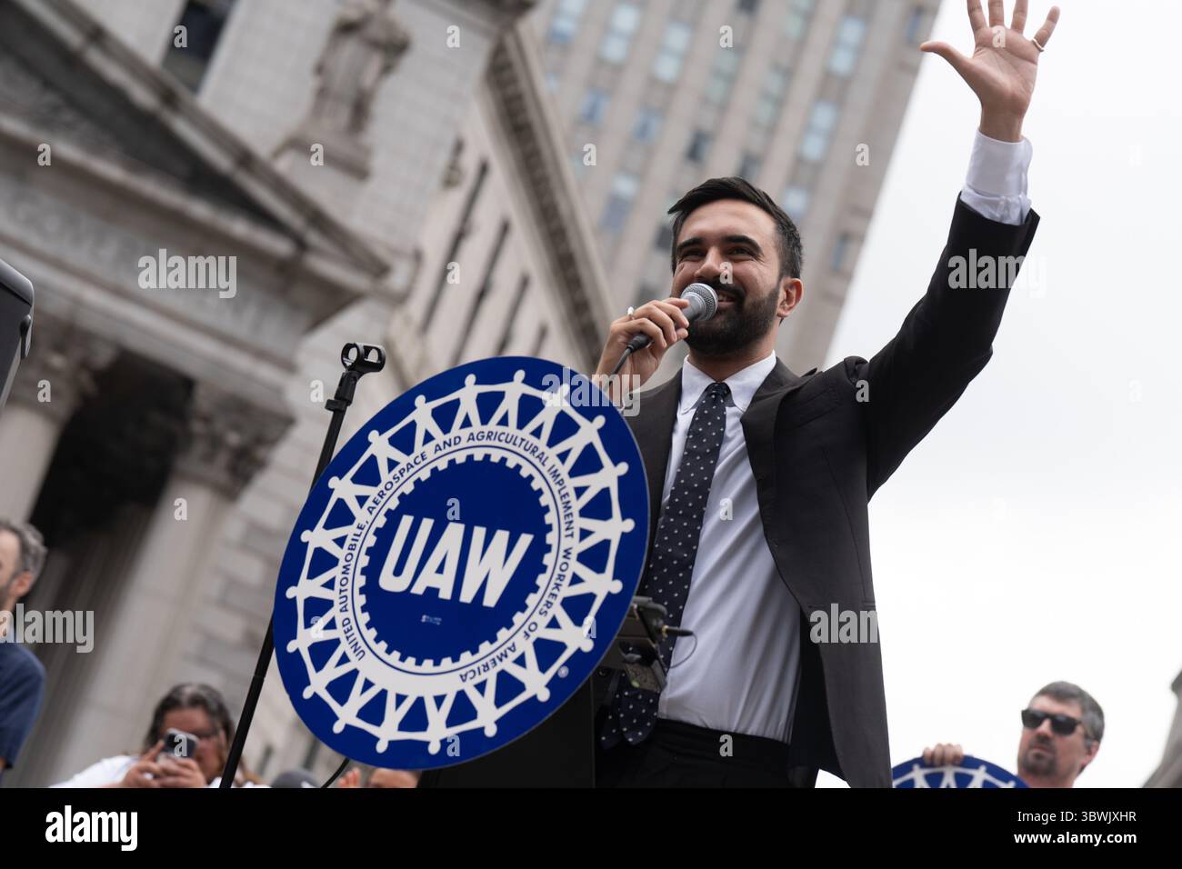 Mayoral democratic candidate zohran mamdani hi-res stock photography ...