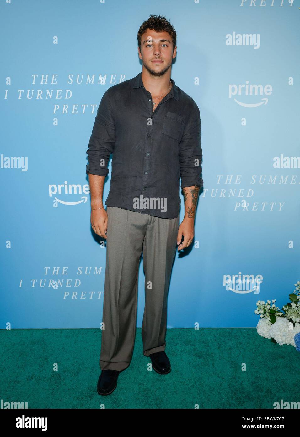 Tanner Zagarino attends "The Summer I Turned Pretty" third and final ...