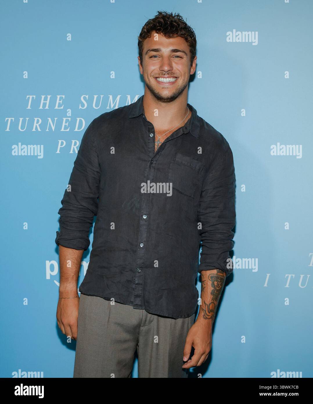Tanner Zagarino attends "The Summer I Turned Pretty" third and final ...