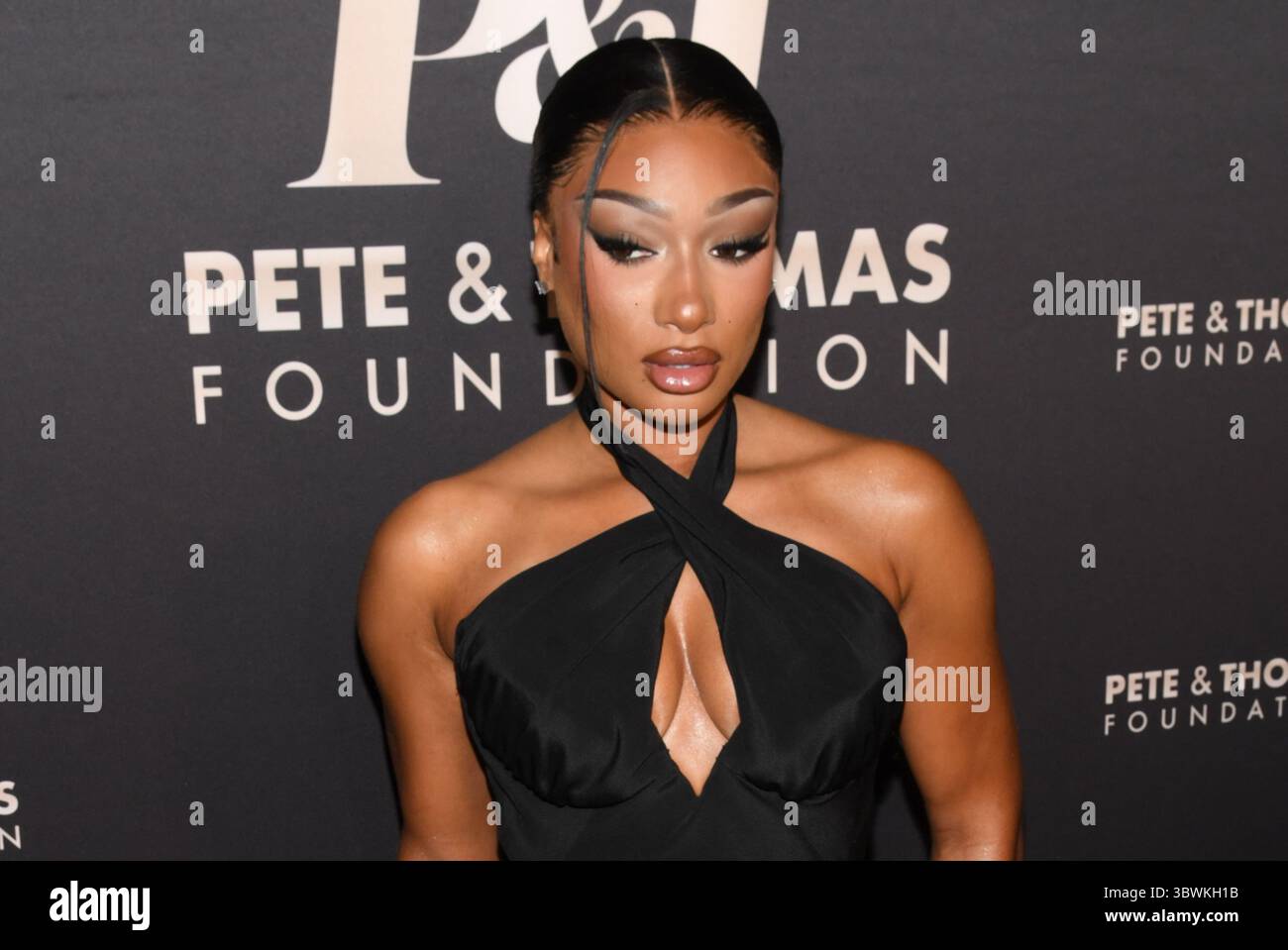 Megan Thee Stallion attends the Inaugural Pete & Thomas Foundation Gala ...