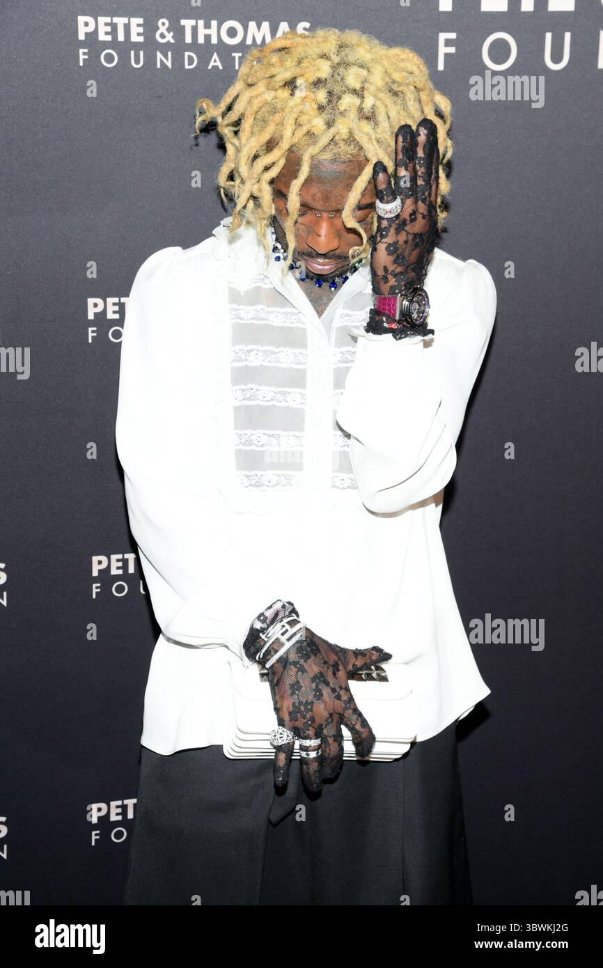Lil Uzi Vert attends the Inaugural Pete & Thomas Foundation Gala at ...