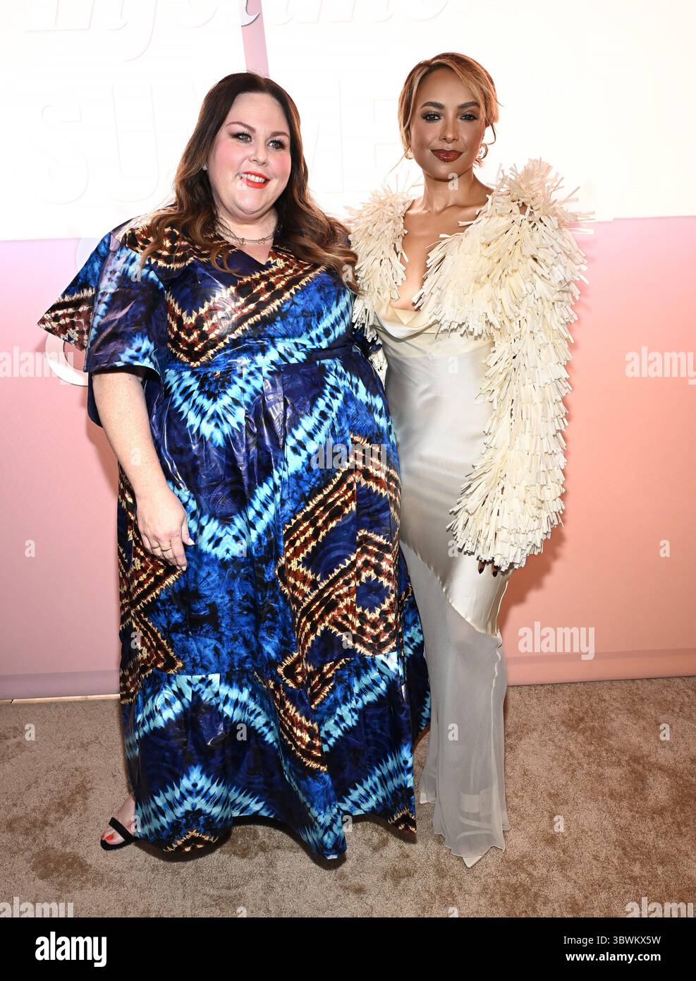 Chrissy Metz and Kat Graham arriving at Lifetime’s Summer Soiree held ...