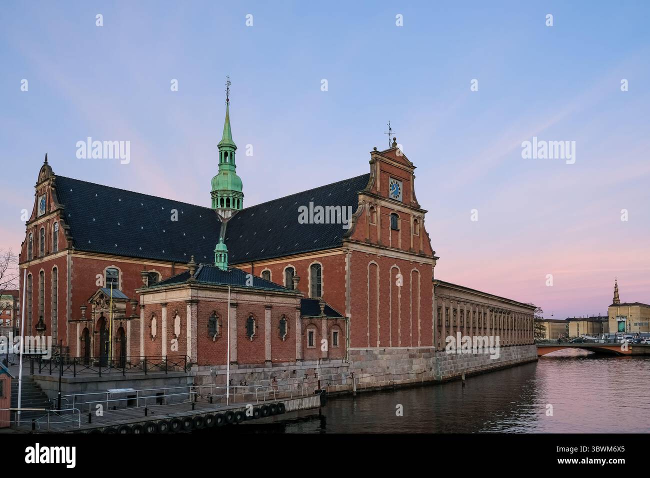 Copenhagen, Denmark – View of Holmens Kirke (Holmen Church), a 17th ...