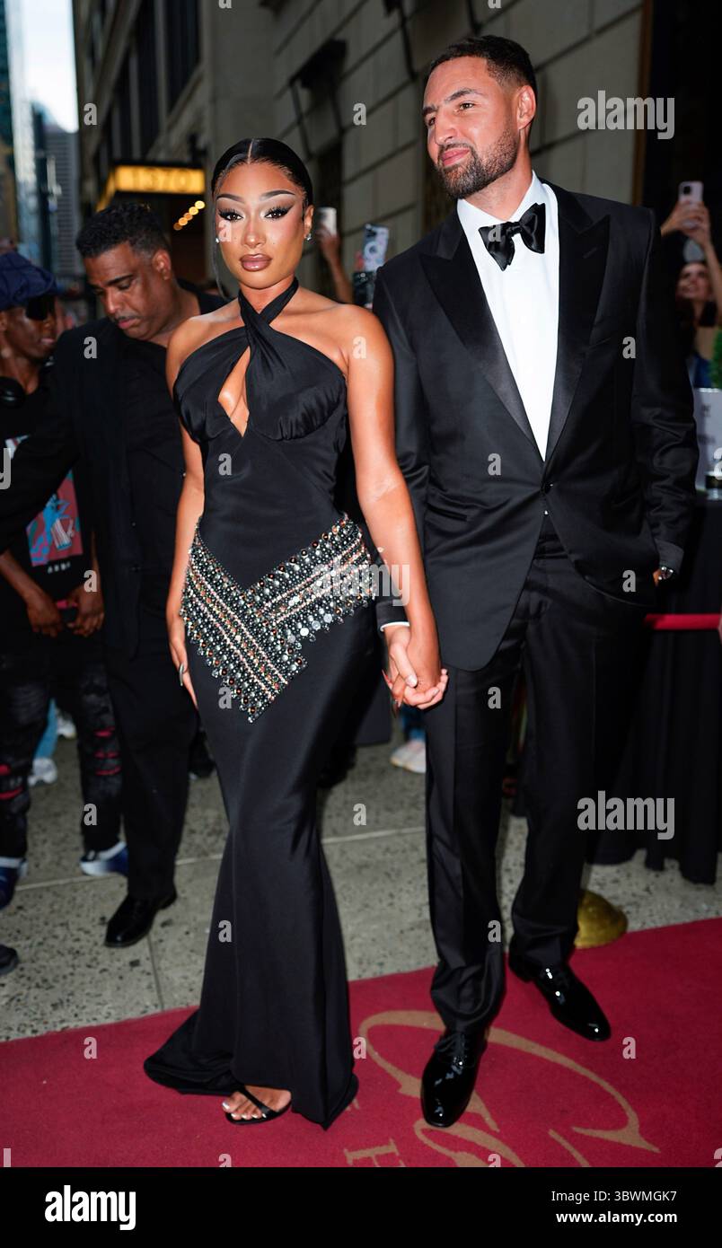 Photo by: XNY/STAR MAX/IPx 2025 6/16/25 Megan Thee Stallion and Clay ...
