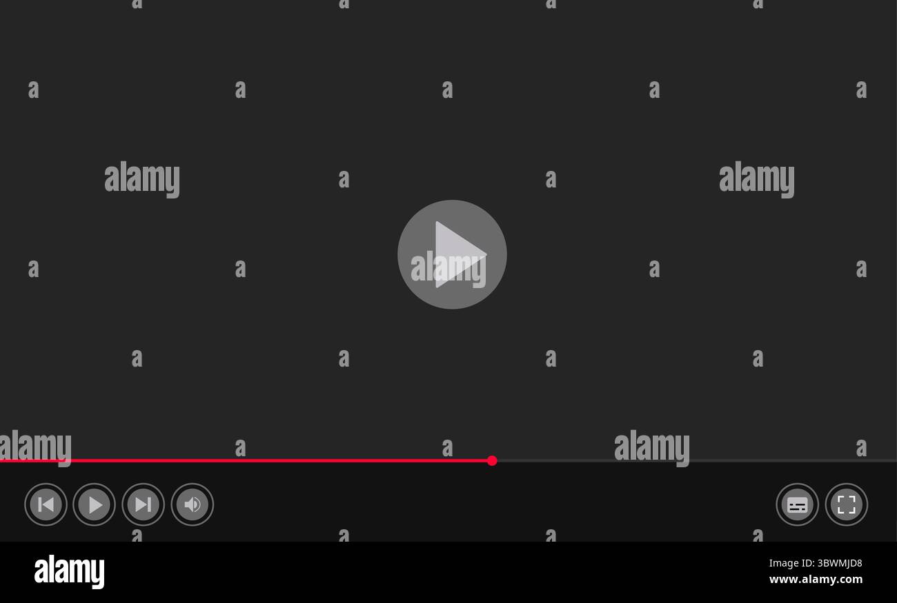 Video podcast bar Stock Vector Images - Alamy