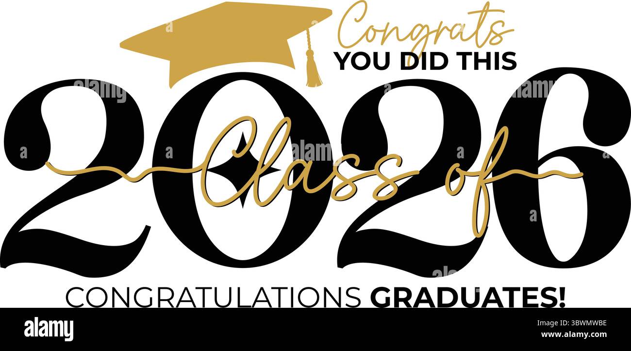 Printable 2026 banner hi-res stock photography and images - Alamy