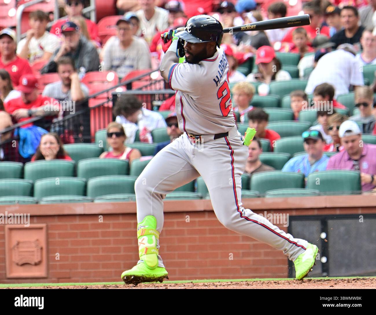 ST. LOUIS, MO - JUL 13: Atlanta Braves centerfielder Michael Harris (23 ...