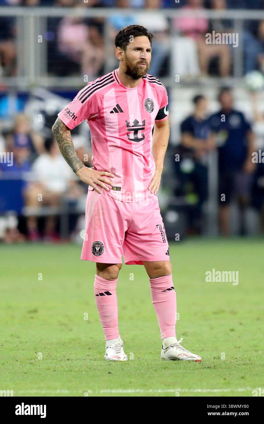 July 16, 2025: Inter Miami CF's Lionel Messi during an MLS soccer game ...