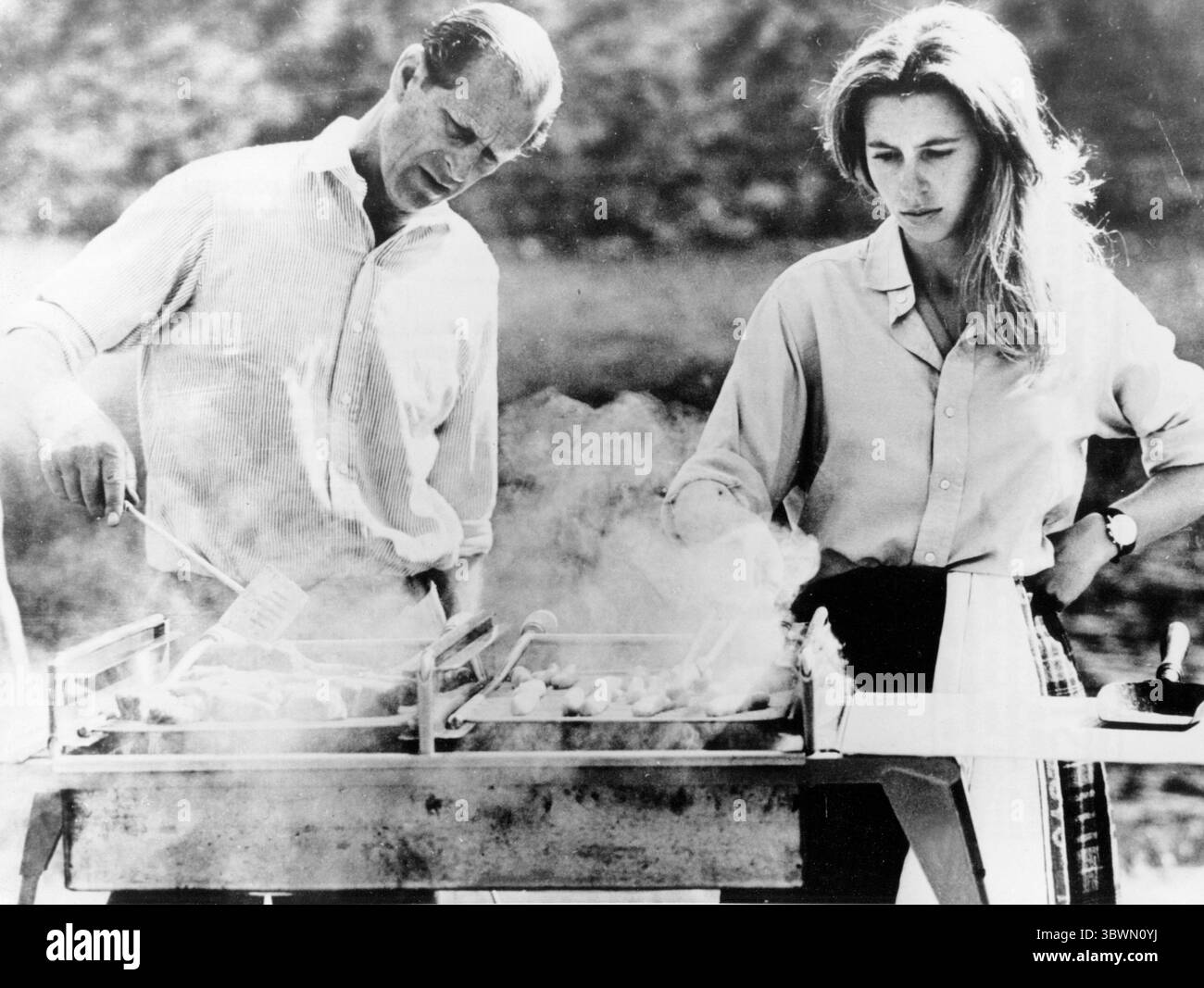 Prince philip silver wedding balmoral hi-res stock photography and ...