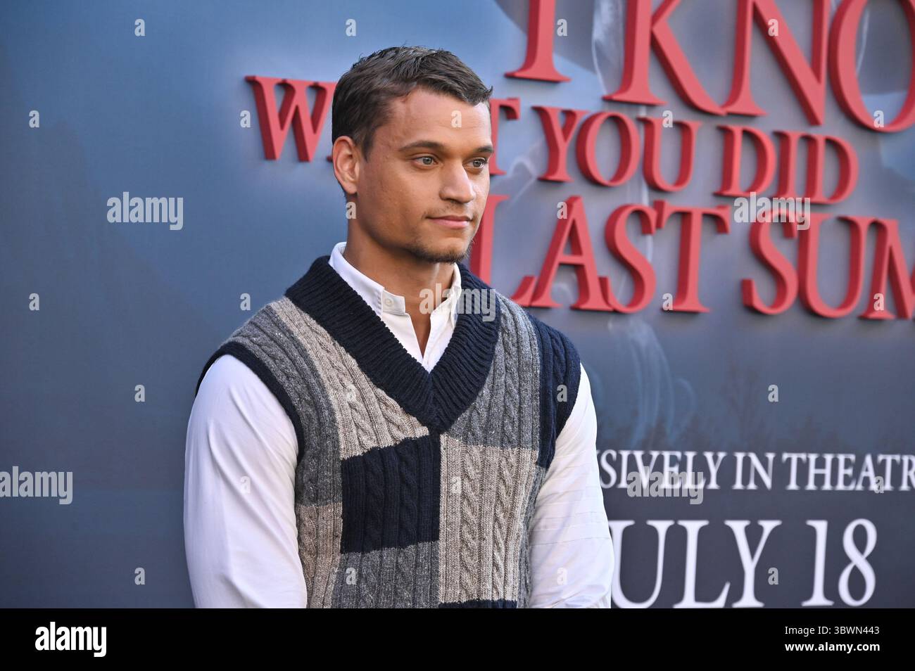 Los Angeles, CA USA - July 14, 2025: Tyriq Withers attends the I Know What You Did Last Summer ...