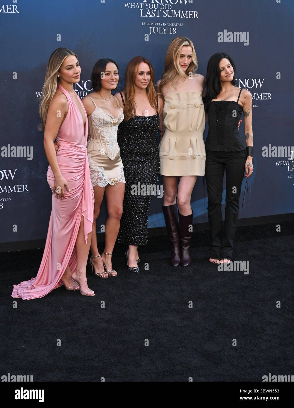 Los Angeles, CA USA - July 14, 2025: Madelyn Cline, Chase Sui Wonders ...