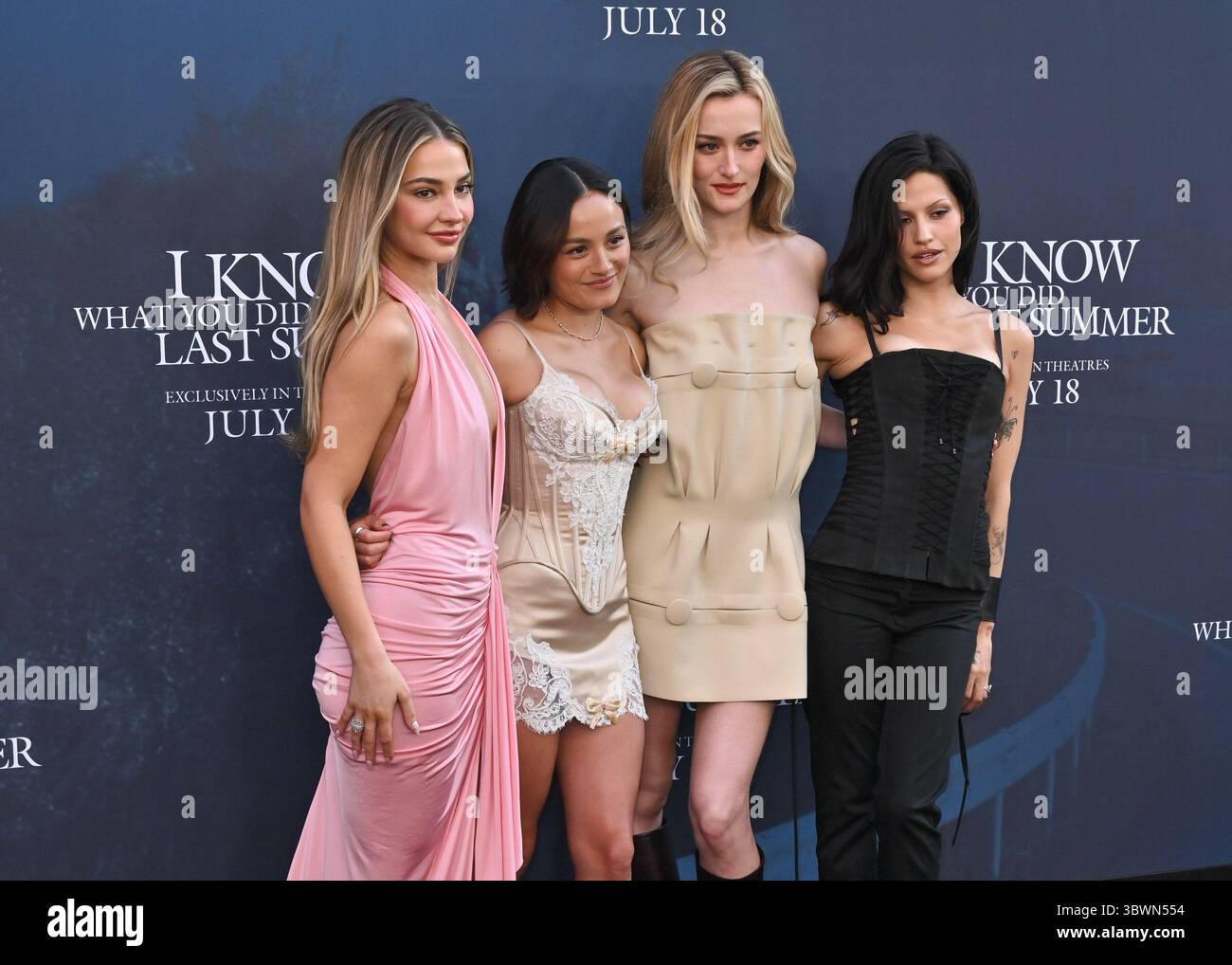 Los Angeles, CA USA - July 14, 2025: Madelyn Cline, Chase Sui Wonders ...