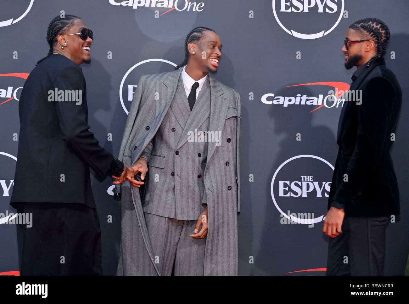 Los Angeles, United States. 16th July, 2025. Jalen Williams, Shai ...