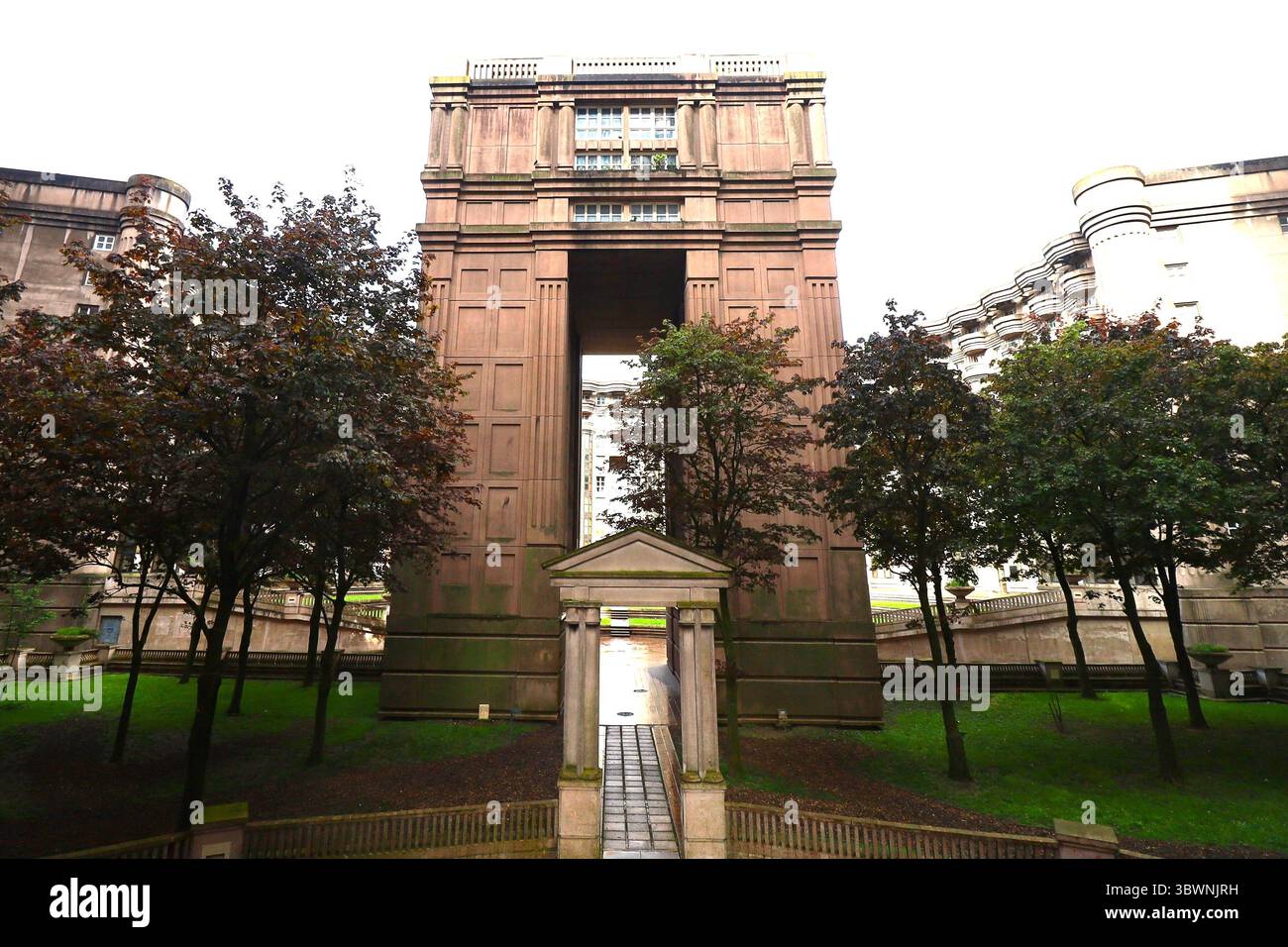 The Abraxas spaces, buildings by architect Ricardo Bofill, from the ...