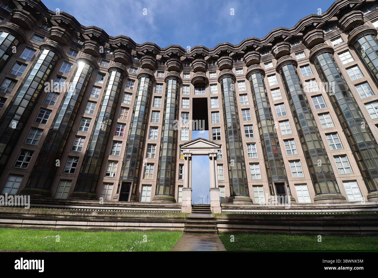 The Abraxas spaces, buildings by architect Ricardo Bofill, from the ...