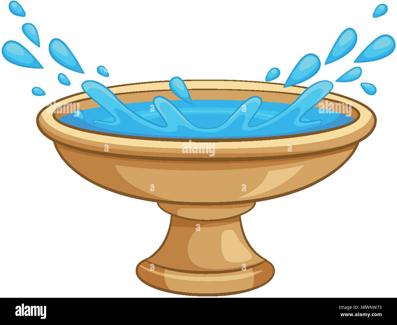 Digital water feature blue Cut Out Stock Images & Pictures - Alamy